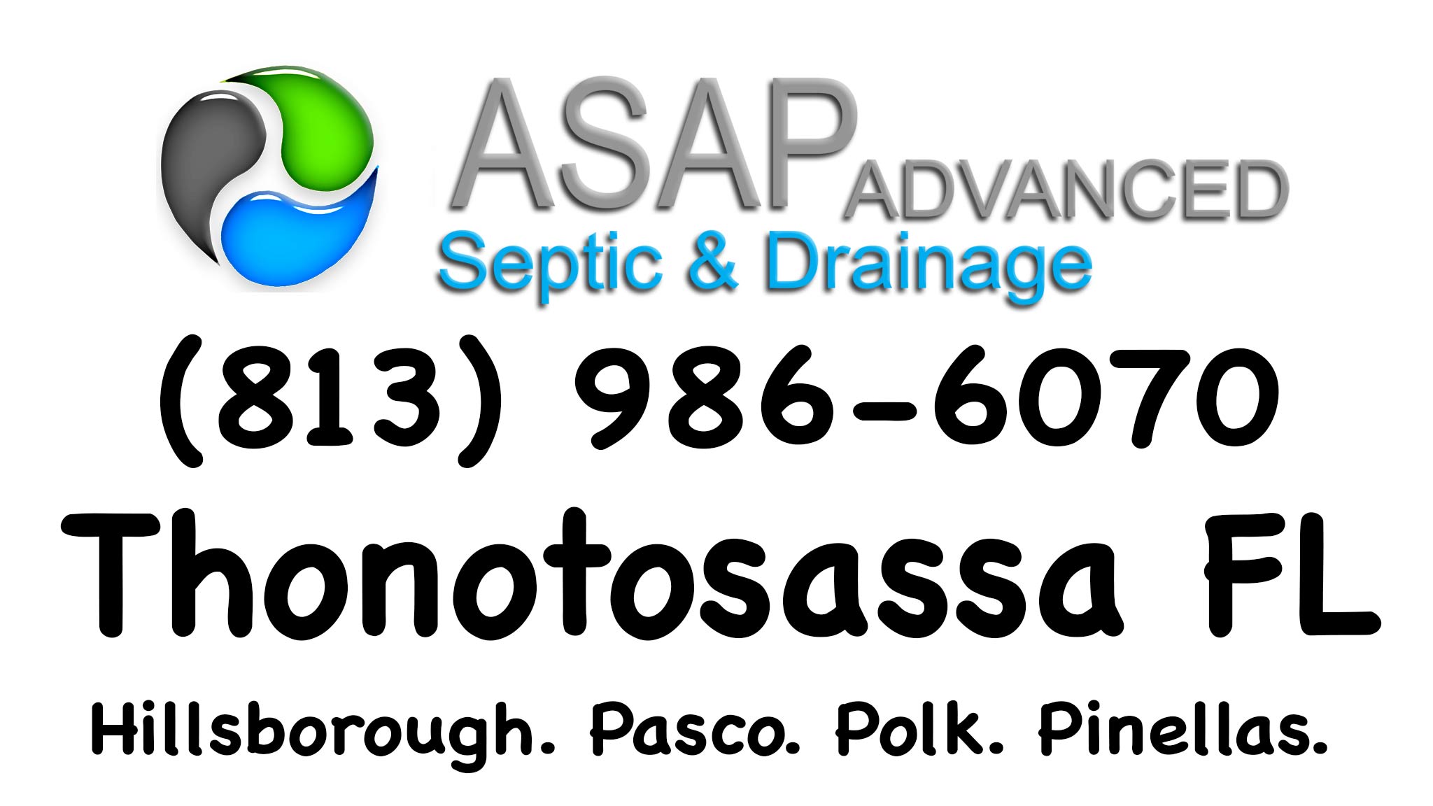 Septic Tank Service Thonotosassa FL – ASAP Advanced Septic & Drainage
